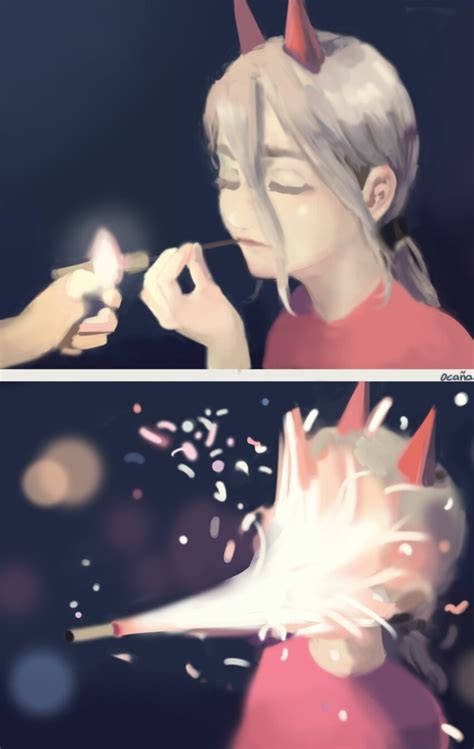 Dana Ocana Dana Power Chainsaw Man Chainsaw Man Highres 1girl Artist Name Blonde Hair