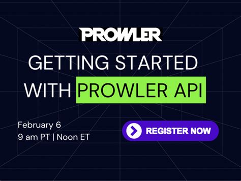 Getting Started With Prowler API Prowler