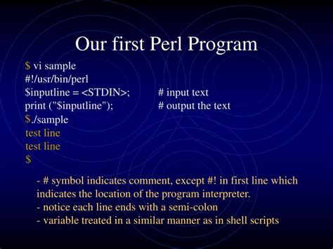 Ppt Shell Script And Perl Programming Powerpoint Presentation Free