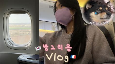 출국전 마지막 일상🇰🇷🇫🇷 퇴사후 프랑스 어학연수 유학생 출국 브이로그 대한항공에어프랑스 비즈니스 국제 커플 4년차 롱디끝 👋🏻 Youtube