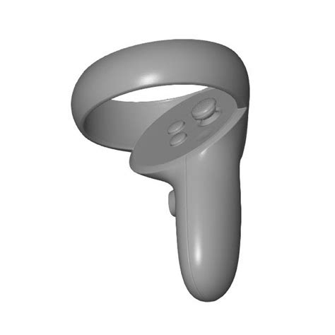 ️ Oculus Meta Quest 2 Right Controller Real Size Hires Scan・ Stl File For ・cults