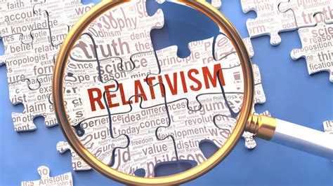 Relativism And Related Ideas On A Puzzle Pieces A Metaphor Showing
