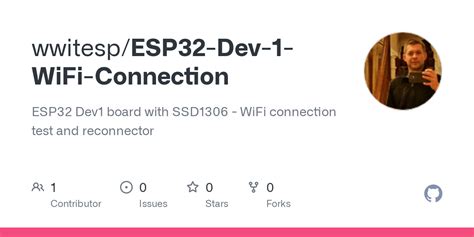 GitHub Wwitesp ESP Dev WiFi Connection ESP Dev Board With SSD WiFi Connection