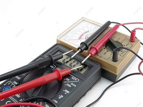 Pointer And Digital Multimeters Electric Tool Measurement Photo