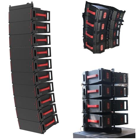 Single 12 Inch 3 Way Line Array Speakers Professional Sound Equipment