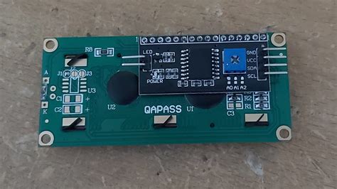 lcd i2c dengan esp32 menggunakan ide arduino by shafa amarsya