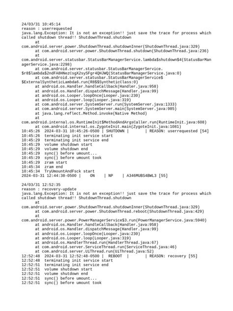 Power Off Reset Reason Pdf Java Programming Language Java