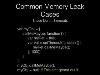 Javascript Memory leaks and Performance & Angular | PPT