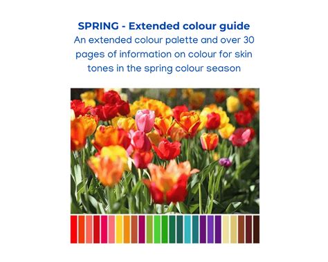 Extended Spring Colour Palettes Styled By Saasha