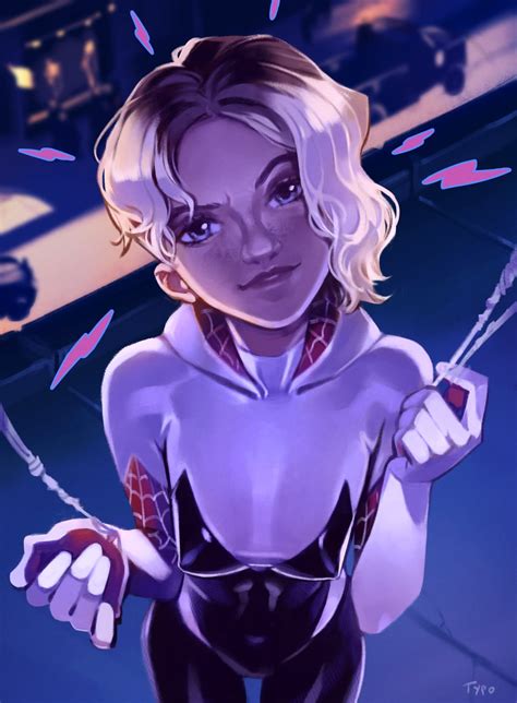 Spider Gwen And Gwen Stacy Marvel And 3 More Drawn By Optionaltypo