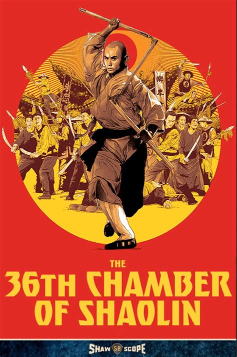 The 36th Chamber Of Shaolin 1978 Poster 24x36 Legendary Martial Arts