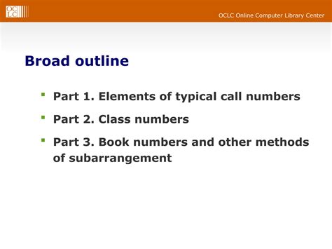 Ddc Shelf Numbers Ddc Number Building For Shelf Arrangement Ppt