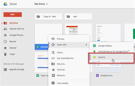 How To Use Send To For Google Drive Ez34