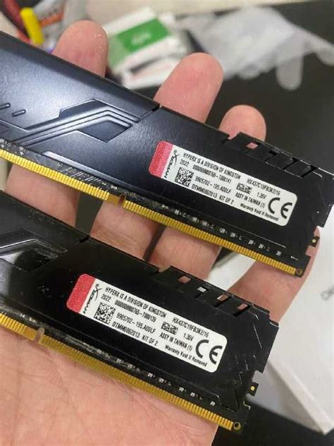 Оперативная память Kingston HyperX Fury DDR4 (2 х 8 gb): 500 000 сум ...