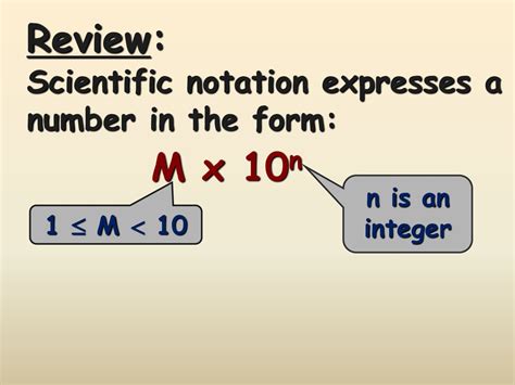 Scientific Notation Ppt Download
