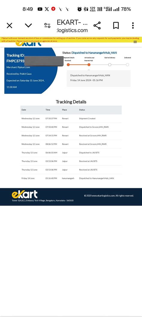 Pulkit Gaur On Linkedin Ekart Logistics Your Given Timeline Is Over