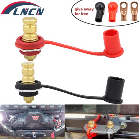 Dc 프리미엄 원격 배터리 전원 키트 250a 12v 배터리 충전기 포스트 38 인치 스터드 정션 포스트 커넥터 터미널