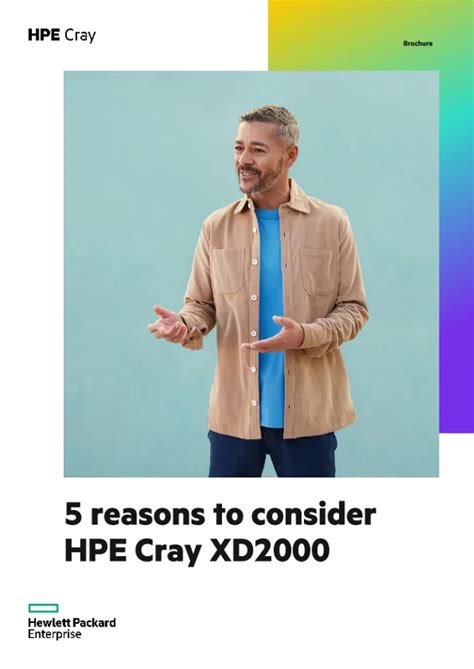5 Reasons To Consider Hpe Cray Xd2000