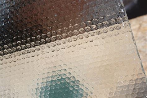 Vintage Obscure Glass Window Pane
