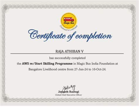 aws cloudcomputing magicbusfoundation awsrestart cloudskills