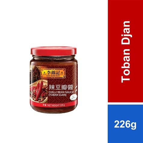 ซอสพริกผสมเต้าเจี้ยว Toban Djan Lee Kum Kee ลีกุมกี่ Chilli Bean Sauce Toban Djan 李錦記辣豆瓣醬 226g