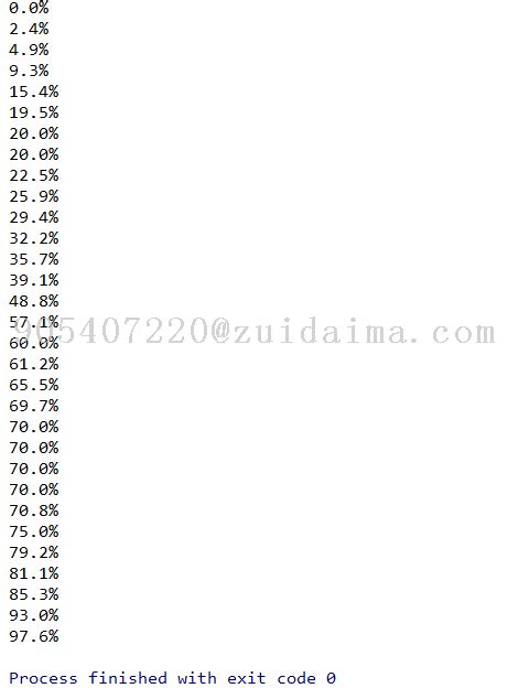 Java多线程下载文件神器有下载进度 代码 最代码 Java多线程下载文件神器有下载进度 代码 最代码