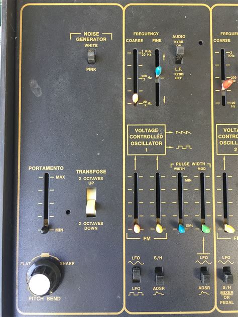 MATRIXSYNTH Original Black And Gold ARP Odyssey MKII SN