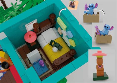 Lego Ideas Lilo Stitch Beach House Bereikt K Supporters Bouwsteentjes Info