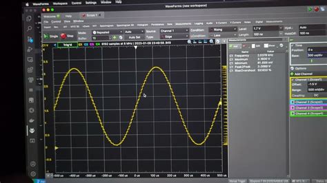 Esp32 Dac Creating A Flexible Sine Wave Function Generator Youtube
