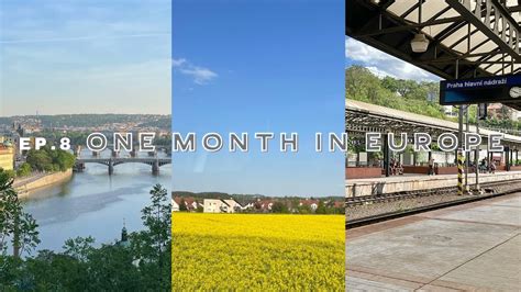 유럽에서 한달살기 🇨🇿🇨🇭 Ep8 • 체코에서 스위스로 가는 야간 열차 레트나 공원 프라하 포차 코리아마트 코즐로브나 단골 잘 있어 체코야 Youtube