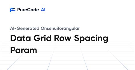 Build Great Onsenuiforangular Data Grid Row Spacing Param Components
