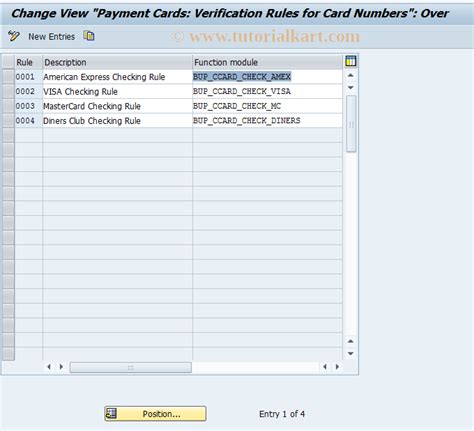 PACC SAP Tcode Assign Checking Rule Transaction Code