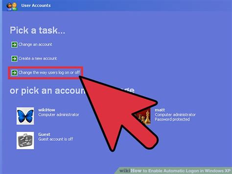How To Enable Automatic Logon In Windows Xp With Pictures