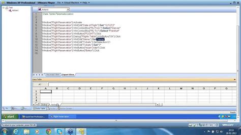 QTP Part Parameters From Datatable YouTube