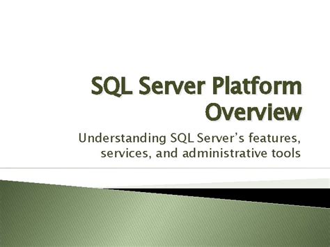 sql server basics for nondbas anil desai sql