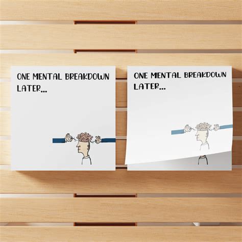 4pcs Funny Office Sticky Notes 3x3 Inch 50 Sheets Funny Office Note