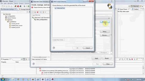 Hibernate Reverse Engineering In Eclipse Youtube