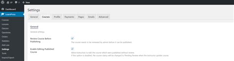 Admin Learnpress