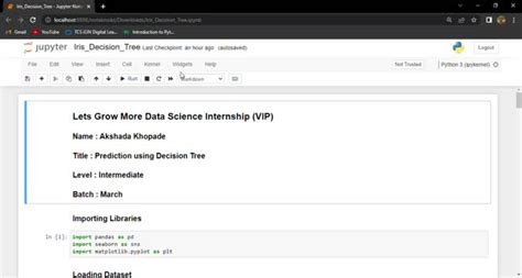 Akshada Khopade On Linkedin Task3 Internship Datascience