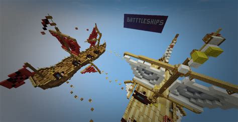 battleships multiplayer minecraft minigame minecraft map