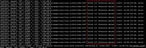 Nginx部署vue后显示500 Internal Server Error解决方案nginx Vue 500 Csdn博客
