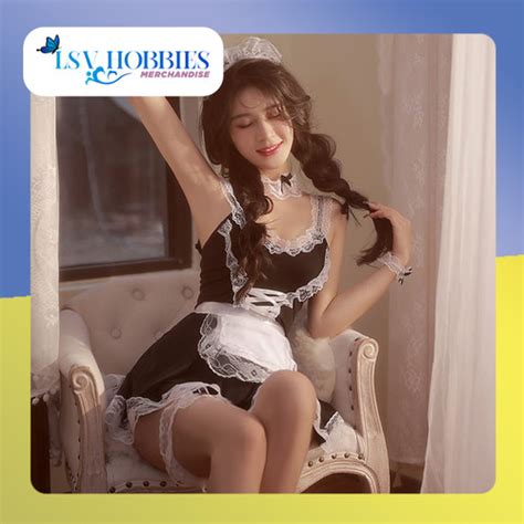Jual Kostum Maid Cosplay Maid Anime Kg Jakarta Utara Lsv Hobbies Tokopedia