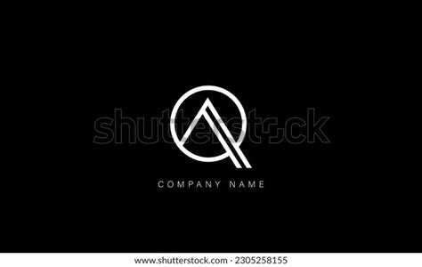 Aq Qa Abstract Letters Logo Monogram Stock Vector Royalty Free Shutterstock