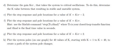 Solved Experiment Consider The System Shown In The Figure Chegg