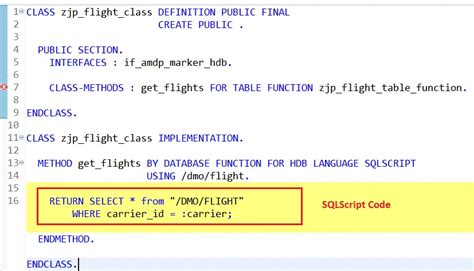Exploring Abap On Hana 11 Cds Table Function Discovering Abap