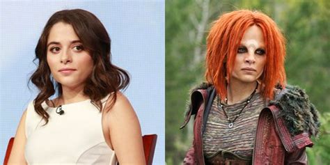 Stephanie Leonidas Before And After Make Up As Irisa In Defiance