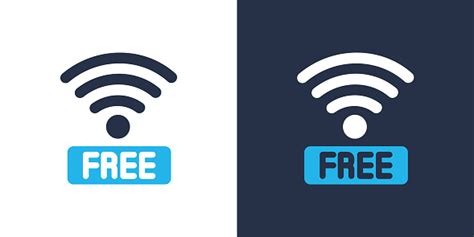 무료 와이파이 아이콘 솔리드 아이콘 벡터 그림입니다 웹사이트 디자인 로고 앱 템플릿 Ui 등 0명에 대한 스톡 벡터 아트 및 기타 이미지 Istock