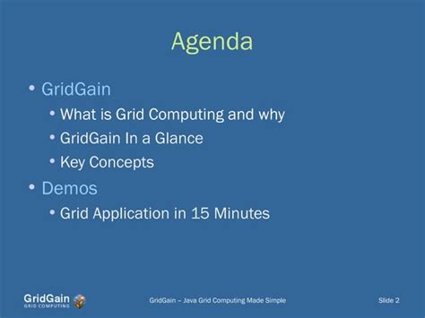 Jug Gridgain Javagridcomputingmadesimple Ppt