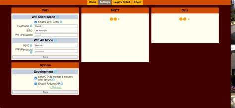 Legacy Page Stops Working Mqtt Working Fine Issue Armageddon Electrodacus Esp Github