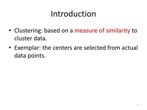 ppt clustering by passing messages between data points powerpoint